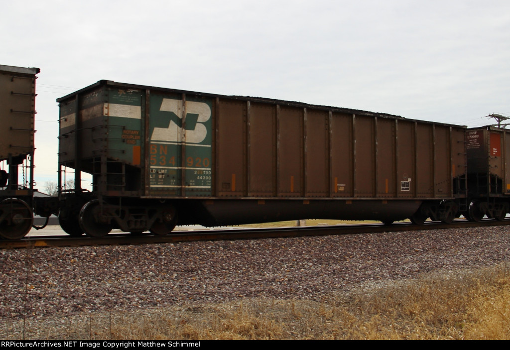 Burlington Northern Double Tub Coal Gon